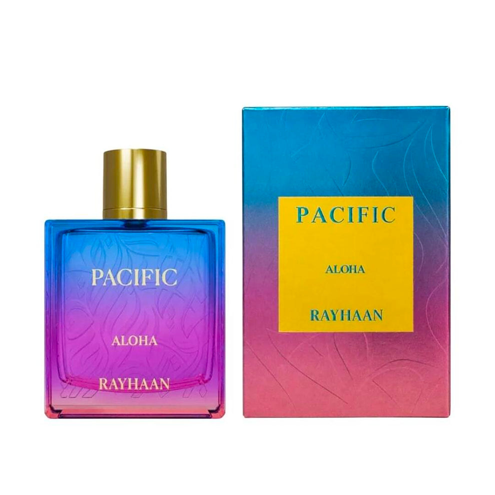 Rayhaan Pacific Aloha | 100ml Eau De Parfum | Orange Mandarin Lemon Wa ...